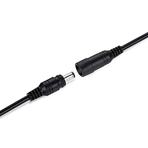 Solar Extension Cable Waterproof IP65 16ft Extension Cord Only Suit for Solar Flood Light Solar Spotlights