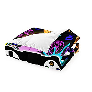 Gamer Bedding Gaming Comforter Sets for Boys Twin Bed Comforter Sets for Boys Kids Bedding Sets for Boys Gamer Bedding Sets for Boys 1 Comforter with 1 Pillowcase