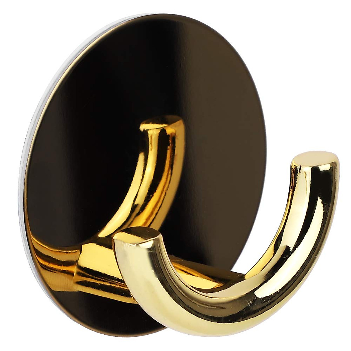 Gerioie Durable Hook, Wall Hook Hanger, Waterproof Mental for Storing The Clothes Bathroom Kitchen(Golden)