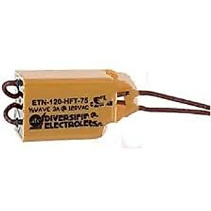 ETN-120-HFT-75, Solid-State Flasher, 3A Halfwave, 120V, Fixed Unit, 75 Flashes/Minute, Enclosed