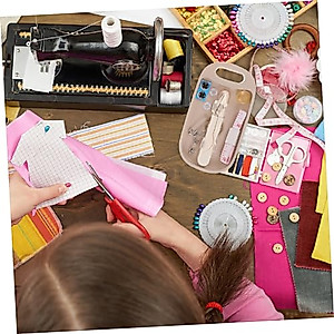 TOPPERFUN 1 Set Box Embroidery Kit Sewing Kit Sewing Needle Tool Kit Pp Sewing Thread Kit