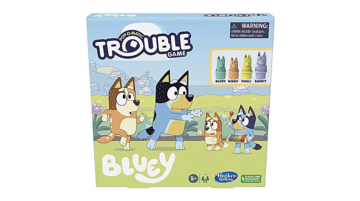 Trouble: Bluey Edition Board Game - Fun for Kids Ages 5+