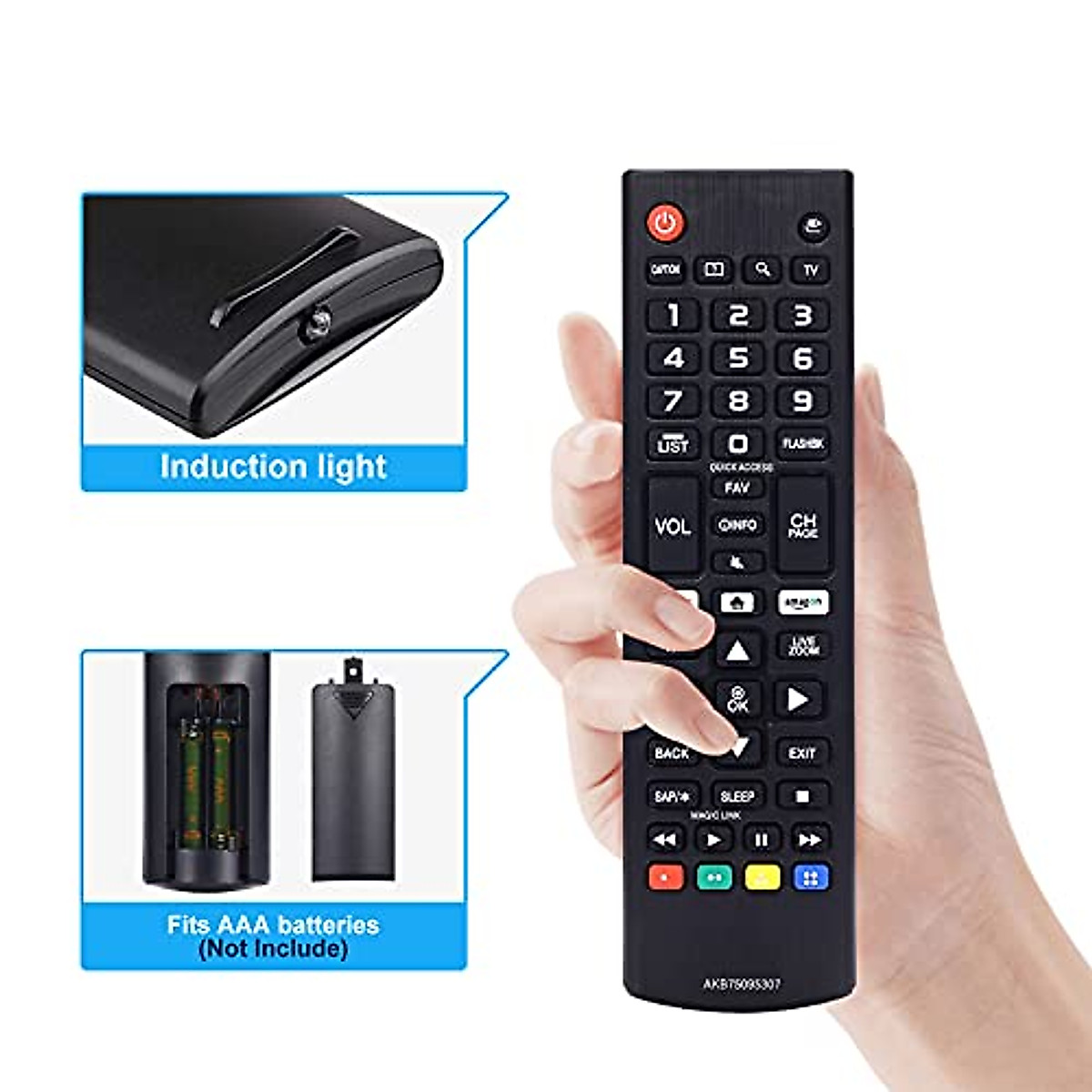Universal Remote Control Replacement for LG Smart TV