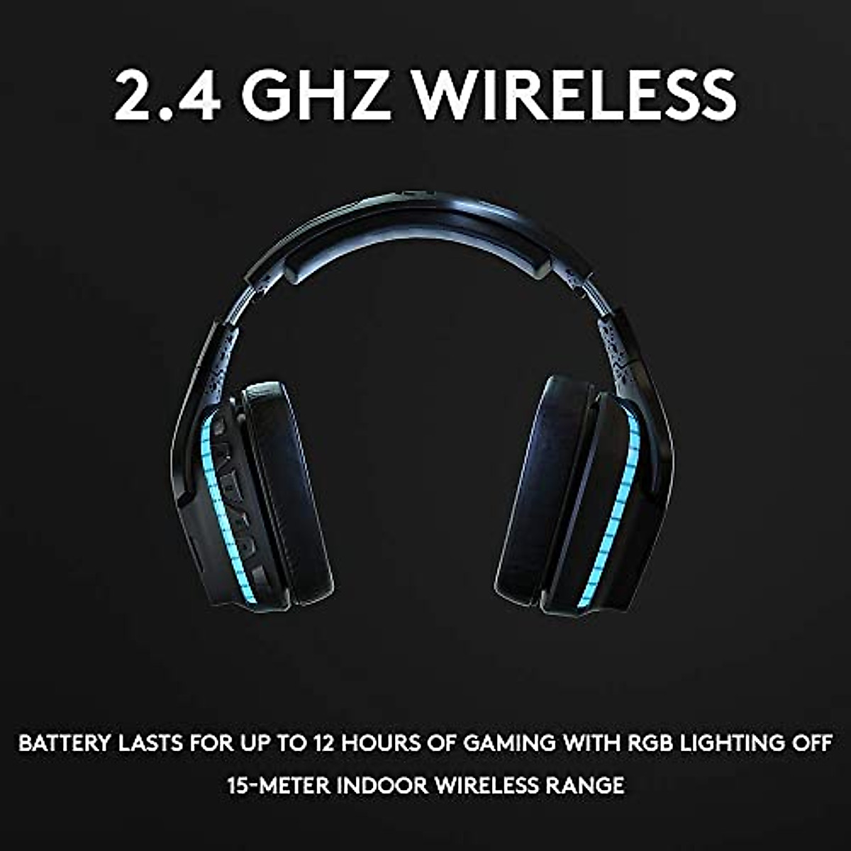 Logitech G935 Wireless DTS:X 7.1 Surround Sound LIGHTSYNC RGB PC Gaming Headset - Black, Blue ...