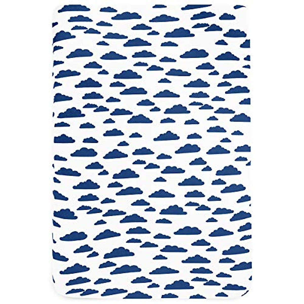 Pack n Play Sheets – Premium Pack and Play Sheet 4 Pack – 100% Super Soft Jersey Knit Cotton Playard Mattress Portable Playpen Fitted Play Yard Mini Crib Sheet for Boy (24 x 38 x 5)