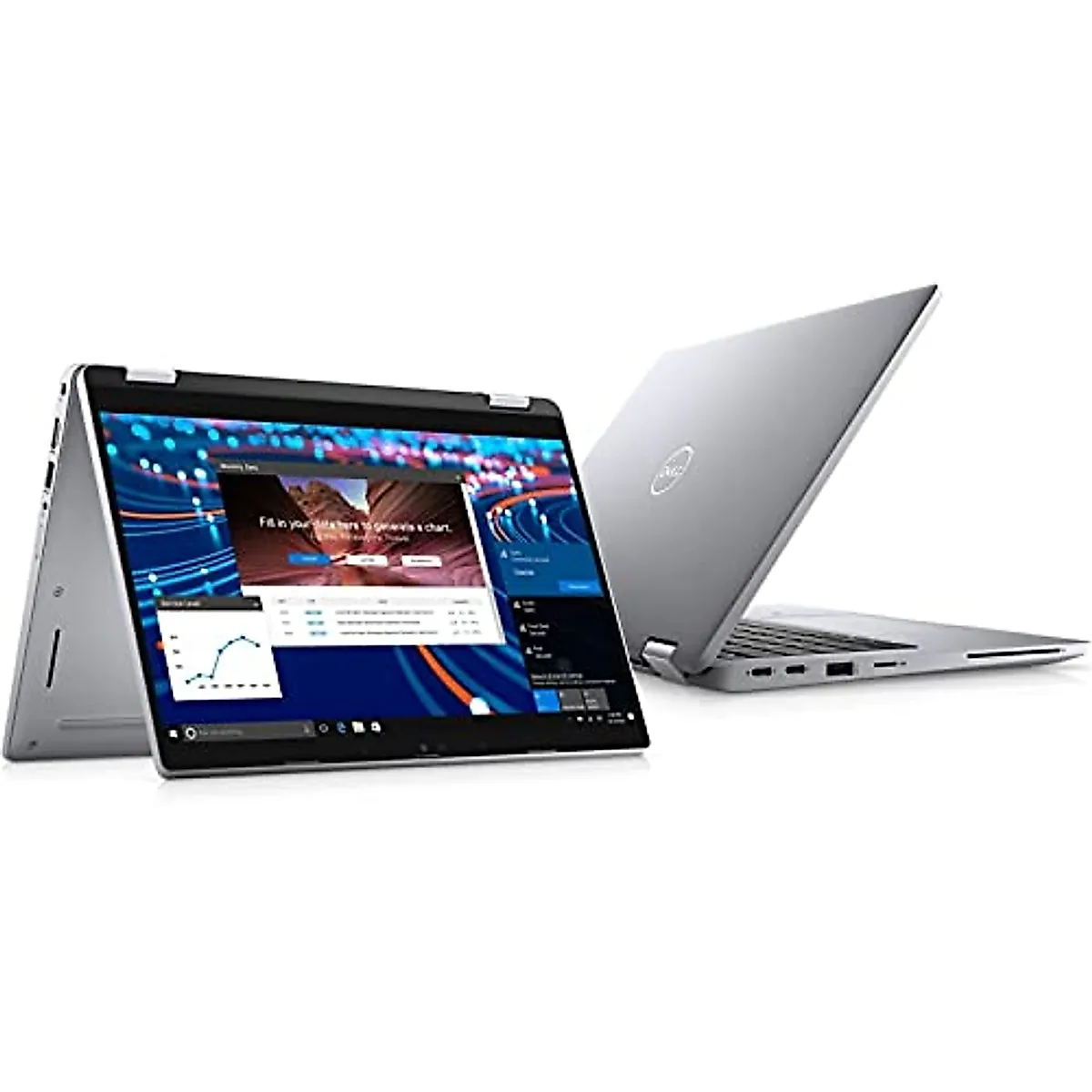 Dell Latitude 5000 5320 2-in-1 (2021) | 13.3" FHD Touch | Core i5 - 256GB SSD - 8GB RAM | 4 Cores @ 4.2 GHz - 11th Gen CPU Win 11 Home (Renewed)
