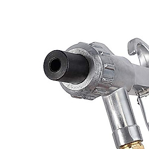 AMTOVL Sand Blasting Guns Sandblaster + 4Pcs Ceramic Nozzles + Extra Iron Nozzle Tip Set