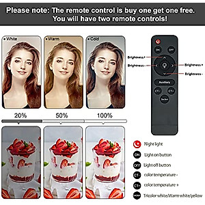 MOUNTDOG Softbox Lighting Kit, 2x19.7"x27.5" Photography Continuous Lighting System with 2pcs 85W 5700K E27 Socket LED Bulbs and Remote for Portrait Product Fashion Photography