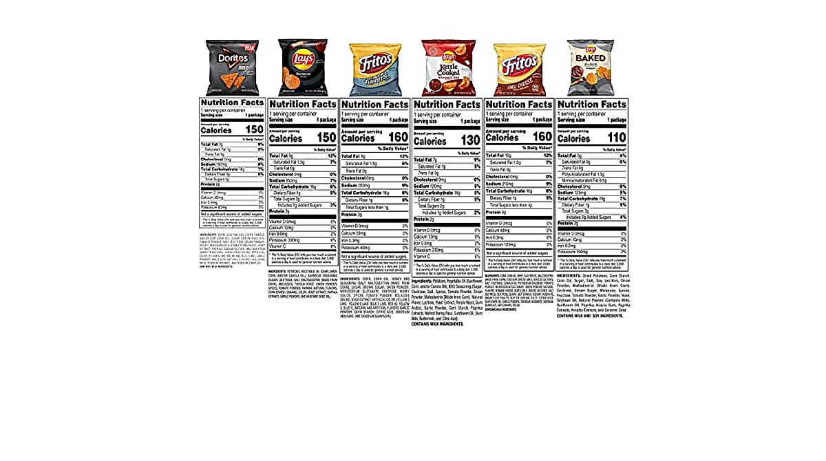 Frito-Lay Backyard BBQ Mix - 40 Variety Snacks