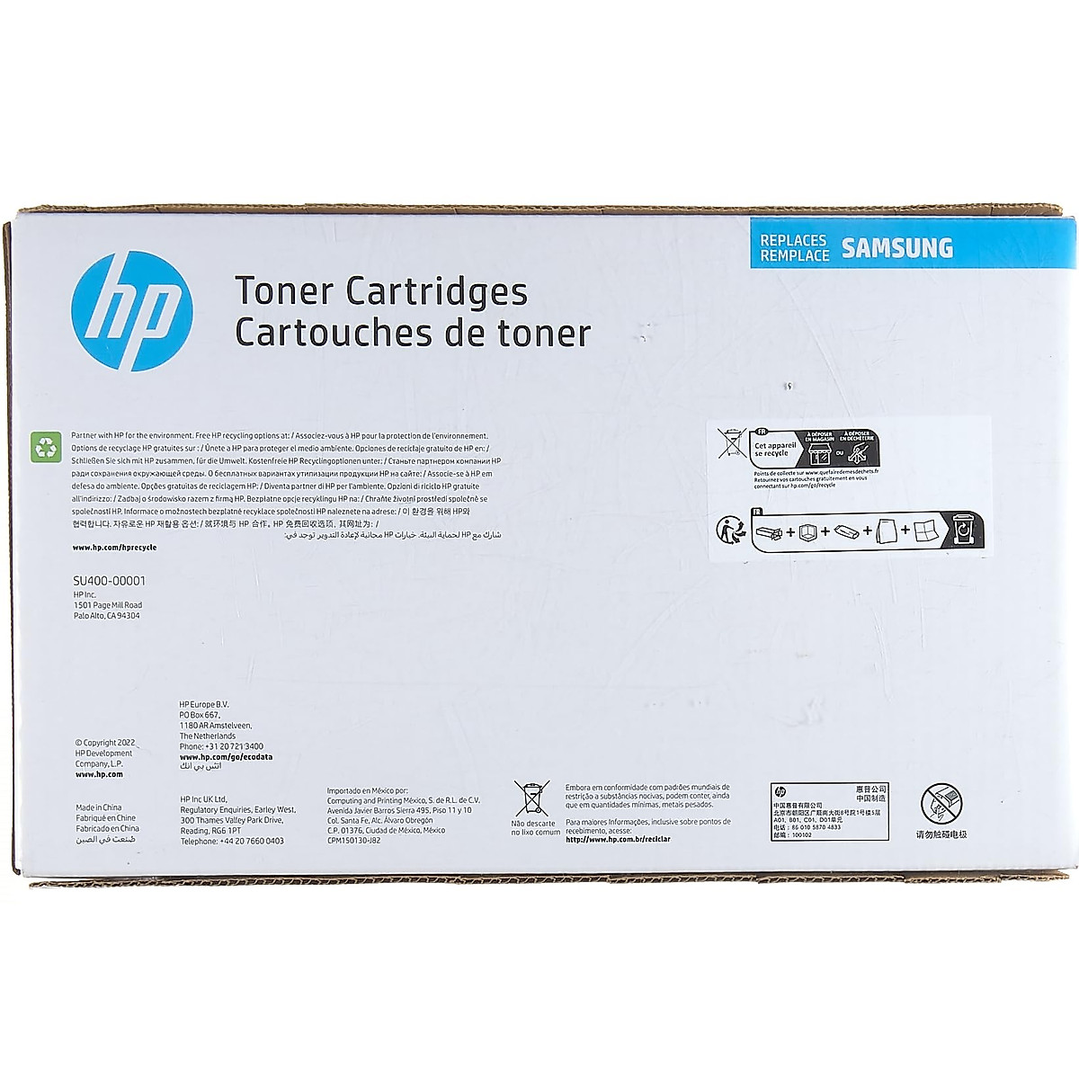 Samsung CLT-P504C - 4-Pack - Black, Yellow, Cyan, Magenta - Original - Toner Cartridge (SU400A) - for Samsung CLP-415, CLX-4195, MultiXpress SL-C1453, C1454, Xpress SL-C1404, C1810, C1860