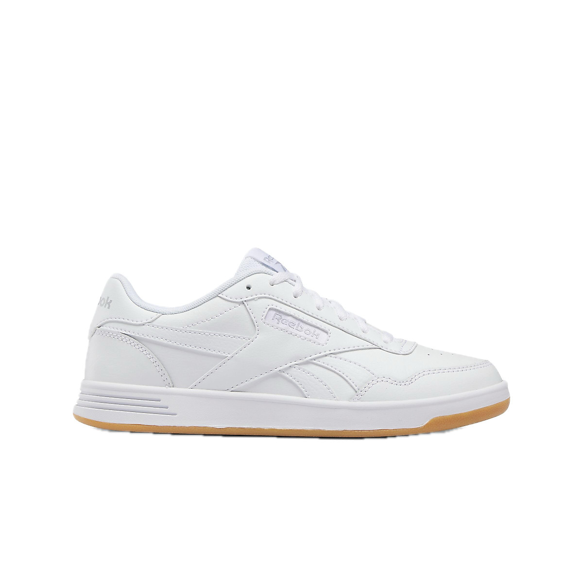 Reebok Women's Court Advance Sneaker, Footwear White/Cold Grey 2 Gum, 7.5
