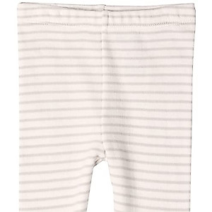 Amazon Essentials Unisex Babies' Leggings, Pack of 5, Bunny/Carrots/Rugby Stripe/Stripe, 6-9 Months