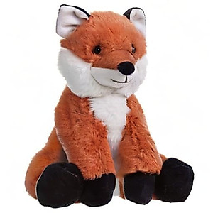 Apricot Lamb Toys Plush Fox Stuffed Animal Soft Cuddly Perfect for Girls Boys (Yellow Fox, 9 Inches)