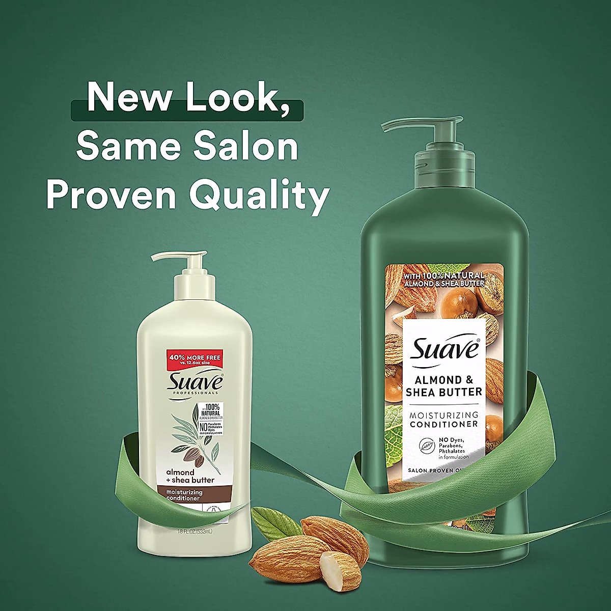 Suave Moisturizing Shampoo and Conditioner Set with Shea Butter - Revitalizing Dry Hair, 28 Oz Ea (2 Piece Set)