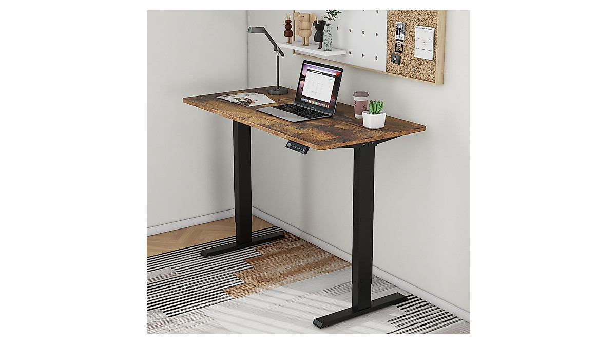 Win Up Time Electric Standing Desk Frame – Adjustable & Quiet