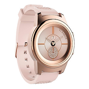 3Plus Callie Hybrid SmartWatch for Women, 30+ Day Battery | Heart Rate Monitor, Pedometer, TFT Vibrant Display, Sleep Tracker, Calorie/Step Counter, Music Controls, for iPhone and Android | Rose Gold, One Size