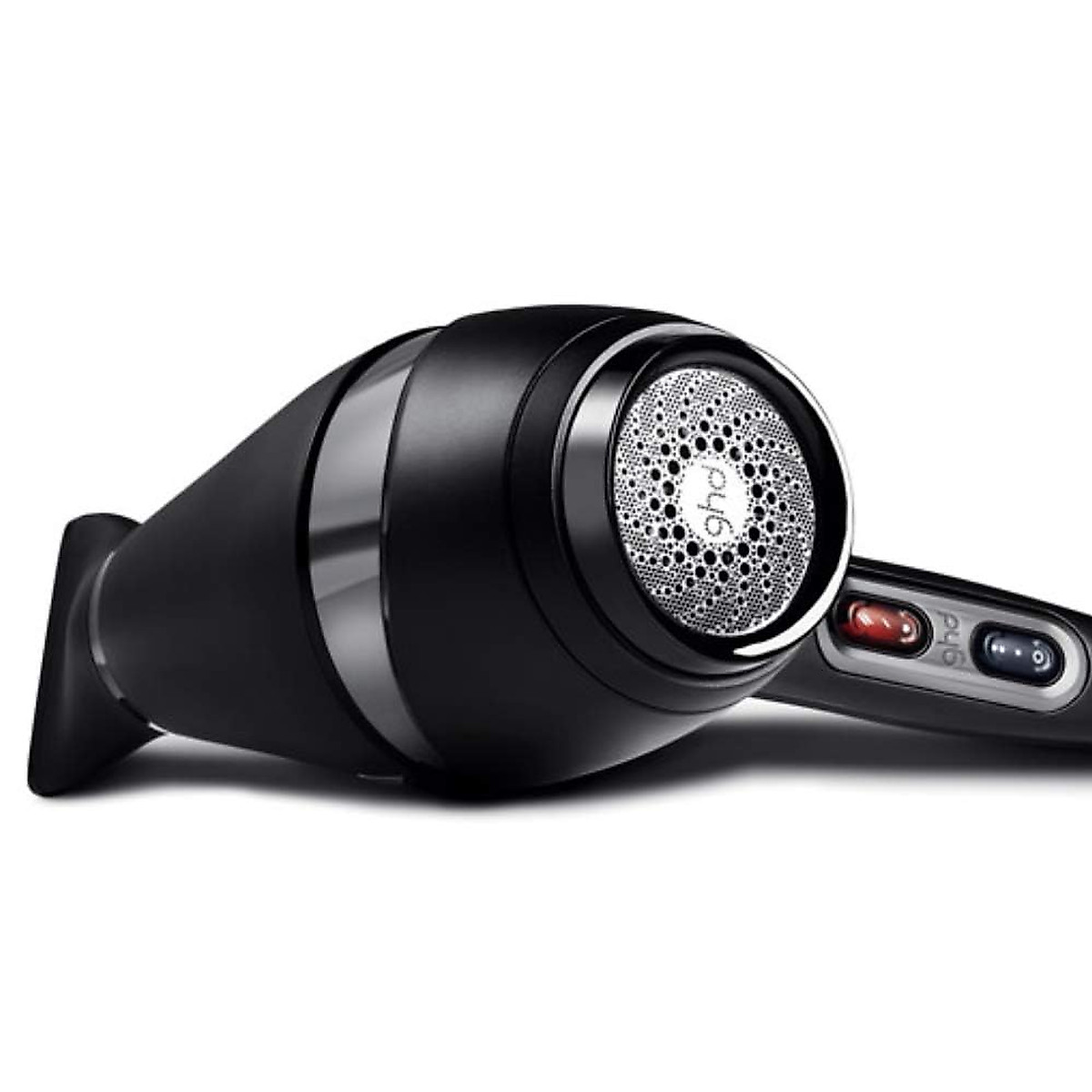 ghd Air Professional Blowout Duo — 1600w Hair Blow Dryer (Black) and The Blow Dryer Ceramic Vented Round Brush - 1.3 inch Barrel, 35mm Barrel, Size 2 (Black)