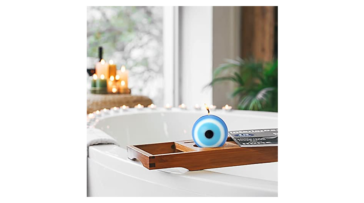 Huray Rayho Evil Eye Candle Set of 2 - Protect & Decorate Your Space