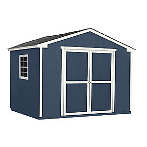 Handy Home Products Charleston Value Gable 10x8 Do-It-Yourself Wooden Storage Shed