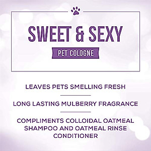Nature's Specialties Sweet & Sassy Mulberry Scented Cologne for Pets, Natural Choice for Professional Groomers, Ready to Use Perfume, Finishing Spray, Made in USA, 32 oz