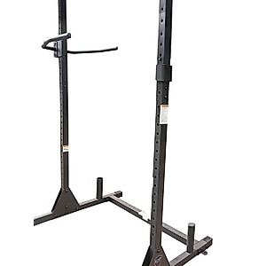 CAP Barbell Dip Station Attachment for FM-CS7000F/FM-905Q Series Power Rack Exercise Stand, black (FM-DIP)