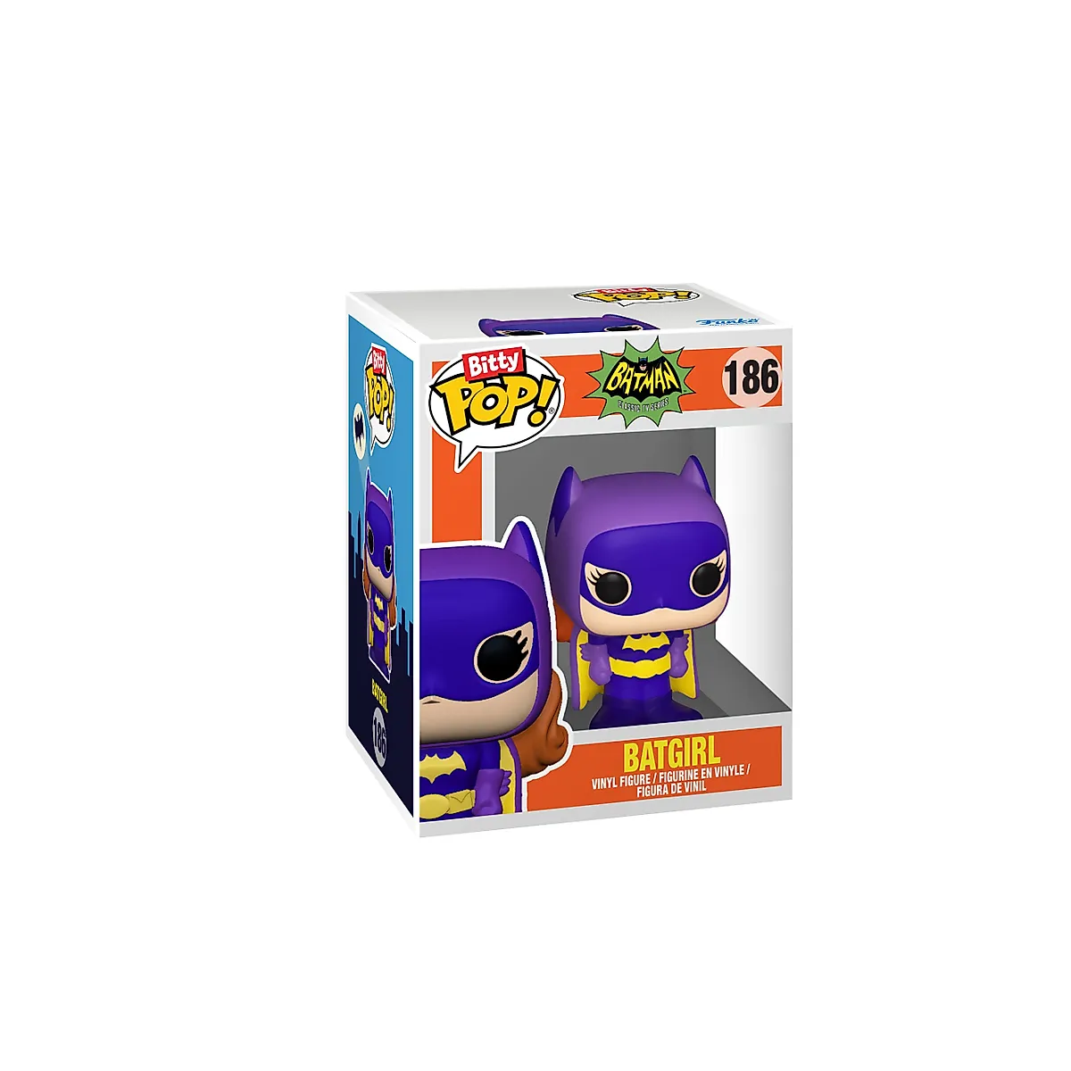 Funko Bitty POP! DC - Batgirl, 4-Pack - Batman, Batgirl, The Riddler and A Surprise Mystery Mini Figure - 0.9 Inch (2.2 Cm) - DC Comics Collectable - Stackable Display Shelf Included - Gift Idea