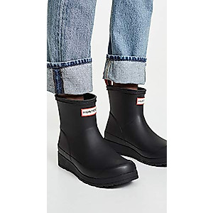 HUNTER Women's Rain Boot, Black, women 8