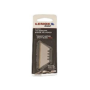 Lenox Gold Titanium Edge Utility Knife Blade