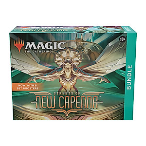 Magic: The Gathering Streets of New Capenna Bundle | 8 Set Boosters + Accessories