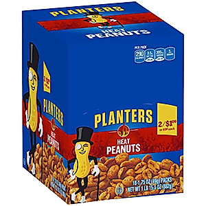 Planters Heat Peanuts, 1.75 Ounce (Pack of 18)