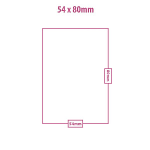 Ultra Pro - Special Sized Lite Board Game Sleeves (100ct) for 54mm x 80mm Cards - Card Sleeves for Board Games and Trading Card Games with Thin Profile for Easy Shuffling