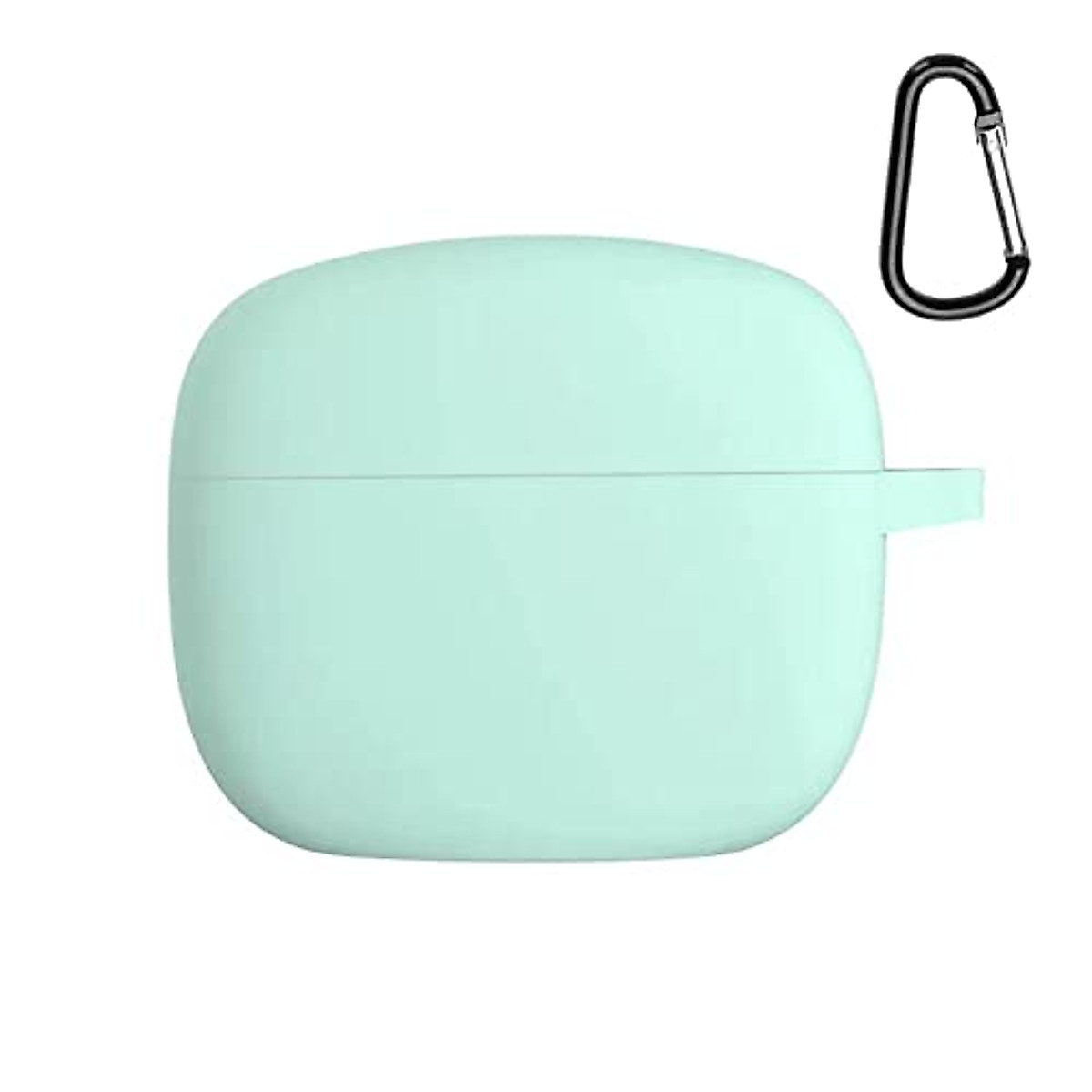 2 Pack DAYJOY Soft Silicone Protective Case Cover Compatible with JBL Tune 215TWS, Protective Skin Sleeve with Key Chain (Sky Blue+Light Green)