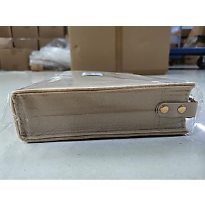 EsLuker.ly 2Pcs Felt Purse Organizer Insert with Zipper, Premium Microfiber Handbag Shaper Tote Bag Organiser Insert Fit Toiletry Pouch 26 19 - Large&Small, Khaki