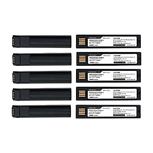 Youejoeq (10-Pack) BAT-SCN01 Replacement Battery for Honeywell 3820 4820 6320 Granit 1911i 1981i Voyager 1202g 1452g Xenon 5620 1202g 1900 1902 3820i 4820i Cordless Scanner 2000mAh