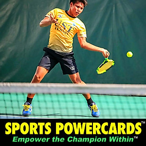 Play Strong Tennis Happy Birthday Baller Birthday Card 1-Pack (5x7) Illustrated Sports Birthday Cards Greeting Cards Awesome for Tennis Players, Coaches and Fans Birthdays, Gifts and Parties!