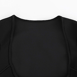 Women Waist Trainer Corset Trimmer Belt Sweat Suit Body Slimming Sports Girdle Shaper Adjustable Workout Tops