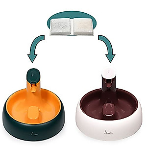 Replacement Filters for Dog Fountain Pet Water Fountain Filters Pack of 8