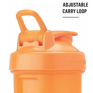 BlenderBottle Classic V2 Shaker Bottle Perfect for Protein Shakes and Pre Workout, 20oz, Full Color Purple