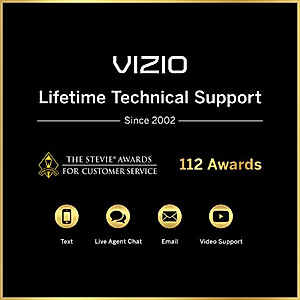 VIZIO 65-Inch OLED Premium 4K UHD HDR Smart TV with Dolby Vision, HDMI 2.1, 120Hz Refresh Rate, Pro Gaming Engine, Apple AirPlay 2 and Chromecast Built-in - OLED65-H1