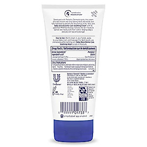 Baby Dove Soothing-Cream To Soothe Delicate Baby Skin Eczema Care No Artificial Perfume or Color, Paraben Free, Phthalate Free 5.1 oz