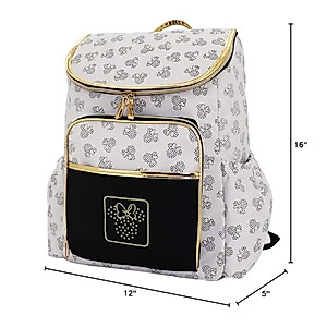 Cudlie Backpack, Minnie-Metallic Toss Heads