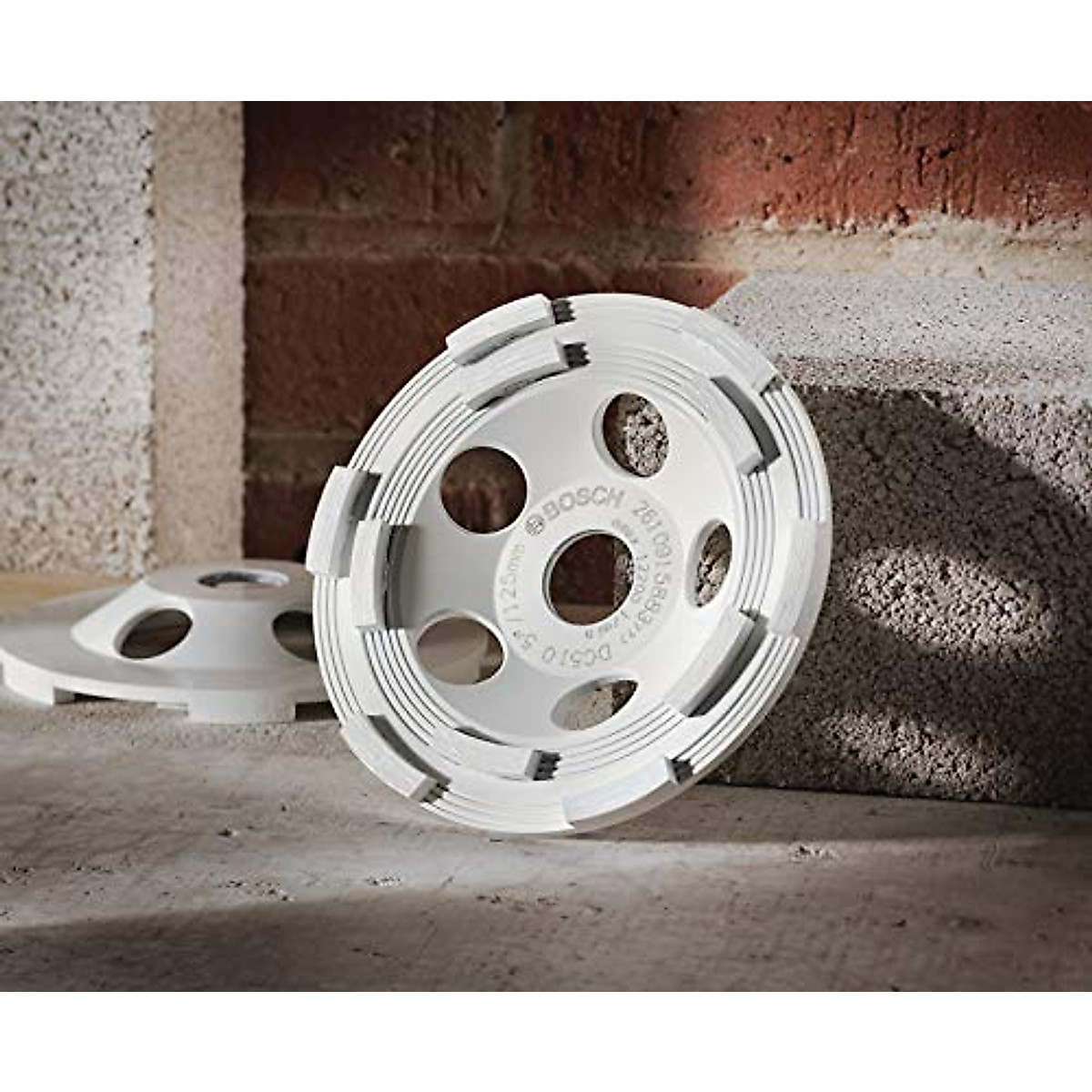 BOSCH DC410HD 4 in. Double Row Segmented Diamond Cup Wheel