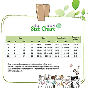 GRASARY Pet Vest Leopard Printed Dog Pajamas Doll Collar Dog Sweater Hoodie Puppy Pajama Costume Leopard XS