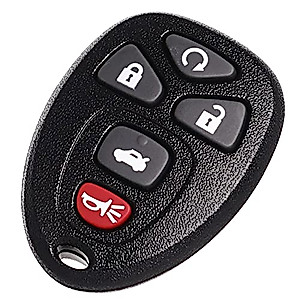 Remote Key Fob Replacement Fits for Chevy Malibu 2004 2005 2006 2007 2008 2009 2010 2012 Cobalt Pontiac G5 G6 Grand Prix Buick Lacrosse Saturn Aura Sky Keyless Entry Remote Control 22733524 KOBGT04A