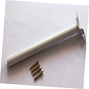 3 Sets Light Fixing Bracket Lamp Arm Bracket Light Fixture Mounting Bracket Street Light Metal Bracket Solar Street Light Bracket Lamp Arm Accessory Street Lamp Mounting Arm