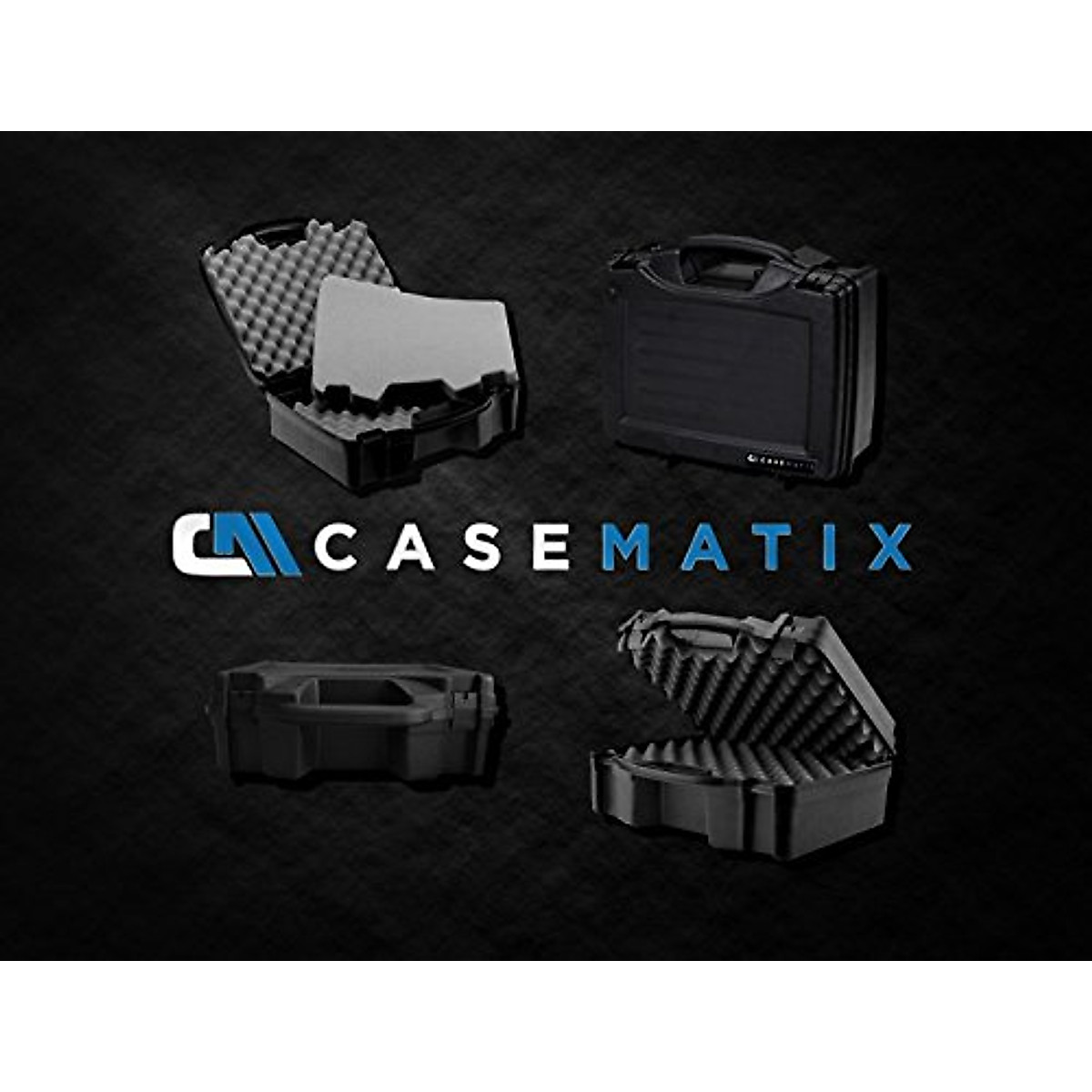 Casematix OfficeForce Printer Labeler Hard Case Compatible with Brother P Touch Label Maker Pt d600, p750, d450 Pc PTouch Label Printers and More with Accessories, Includes Case Only