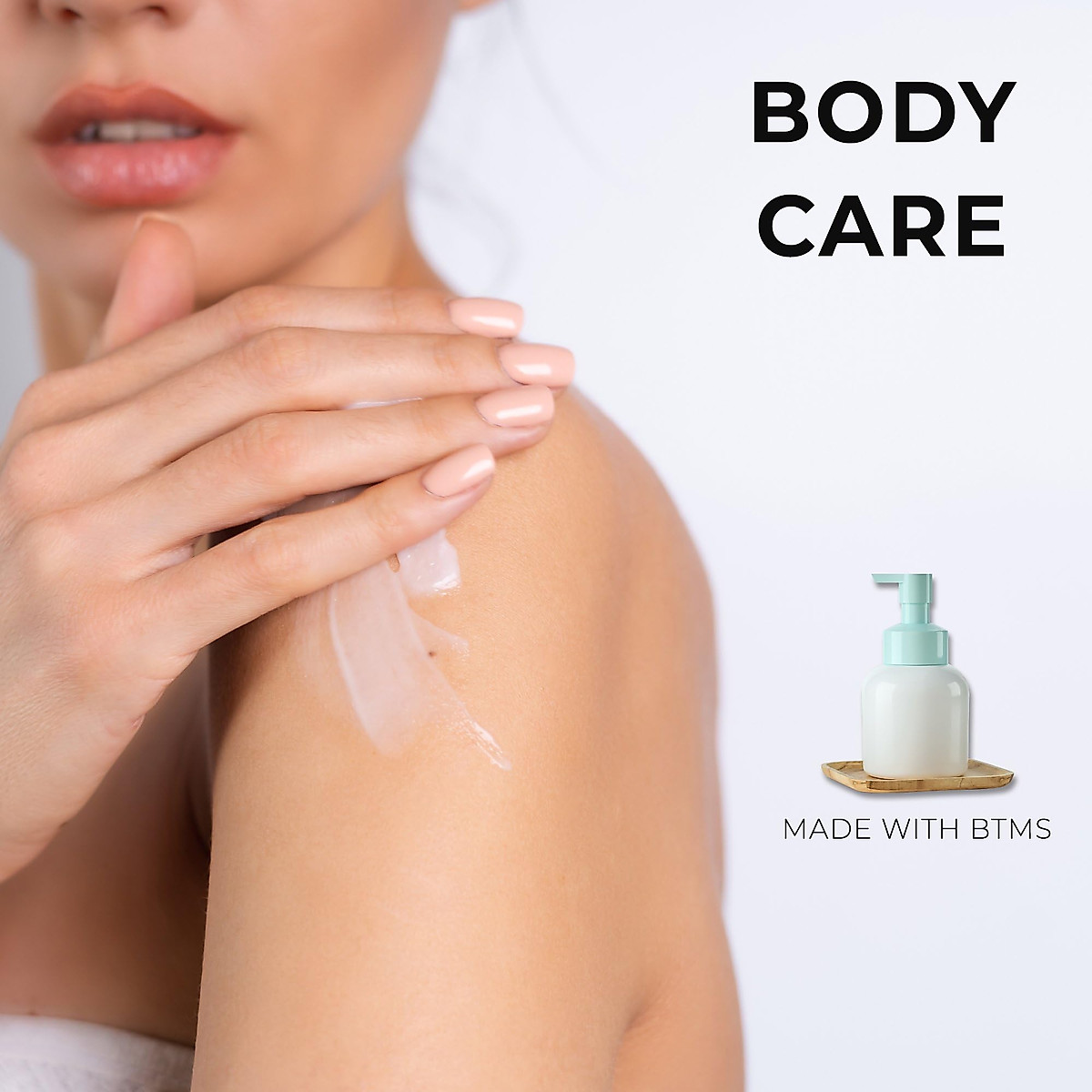 Soapeauty BTMS 25% - 16 oz - Behentrimonium Methosulfate Cetearyl Alcohol 25% Conditioning Emulsifier | Ingredient for Hair Care, Skin Care, Leave-in Treatment Products | 16 oz