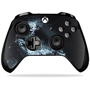 MightySkins Skin Compatible with Xbox One X Controller - Ghost of A Soldier | Protective, Durable, and Unique Vinyl Decal wrap Cover | Easy to Apply, Remove, and Change Styles | Made in The USA