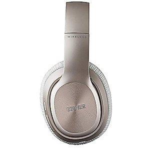 Edifier W820BT Bluetooth Headphones - Foldable Wireless Headphone with 80-Hour Long Battery Life - Gold (Renewed)
