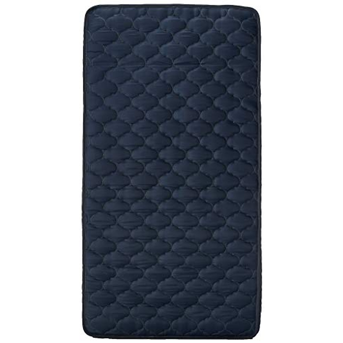 AC Pacific 6-Inch Water-Resistant Memory Foam Mattress Made in USA with Stylish Diamond-Quilted Breathable Fabric, Distributes Weight Evenly, Twin XL, Navy Blue